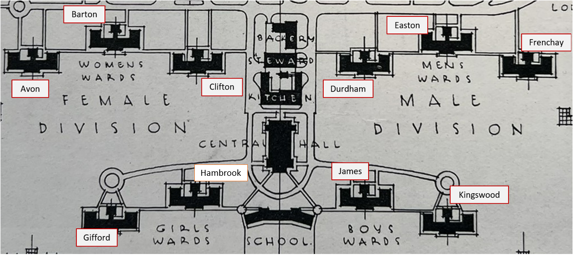 Hortham Site Layout and Design - Hortham Hospital / Colony
